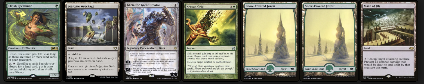 【EDHデッキ紹介】迷える探究者、梓【エルドレインの森 対応版】 - EDH.JP